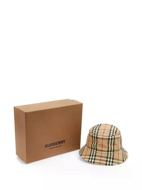 Burberry Vintage Check Bucket Hat
