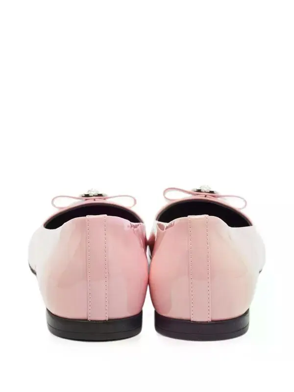 Versace Medusa Heart Ballet Flats