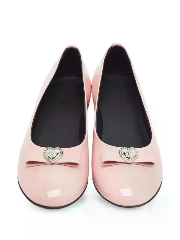 Versace Medusa Heart Ballet Flats