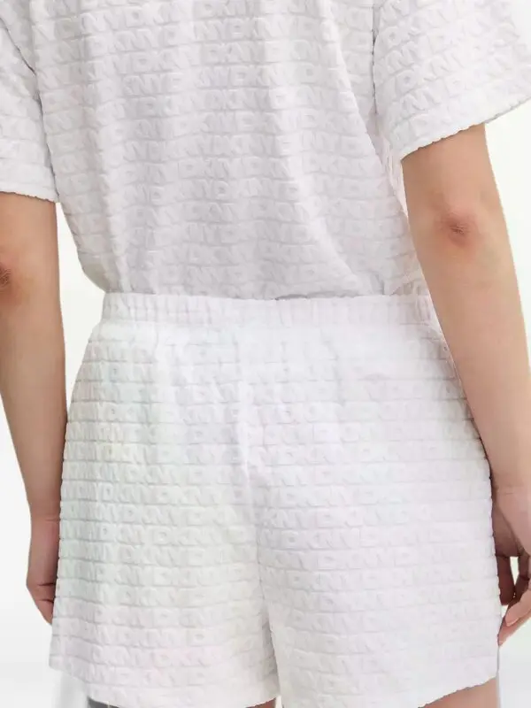 Dkny Logo-embossed Pajama Set