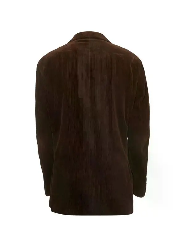Zegna Corduroy Single-breasted Blazer