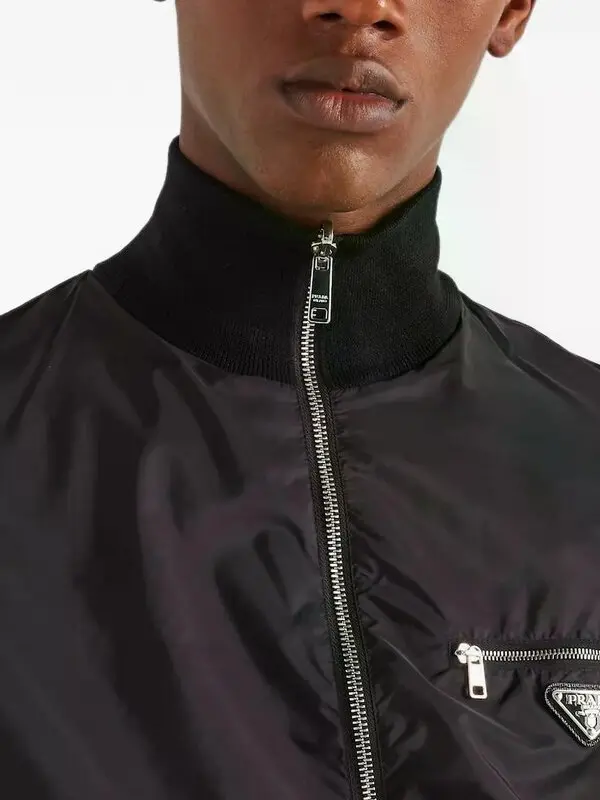 Prada Re-nylon Reversible Cardigan