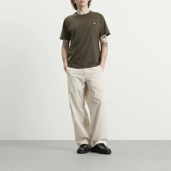 Stone Island Patch Logo T-shirt