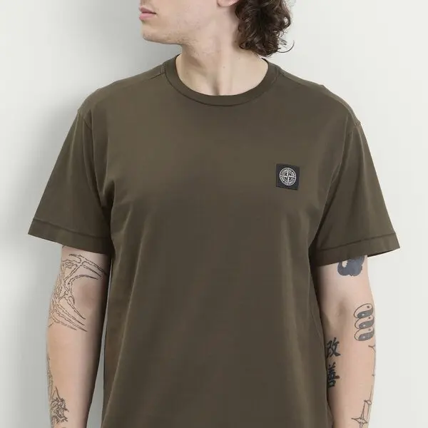 Stone Island Patch Logo T-shirt