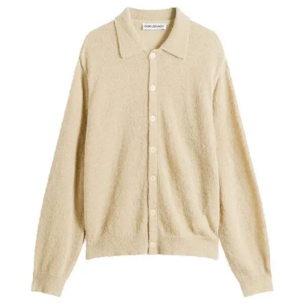 Our Legacy Fuzzy Alpaca Evening Polo