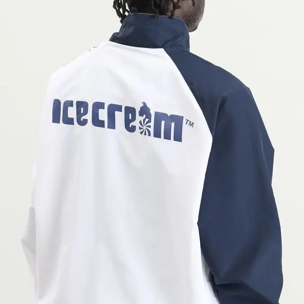 ICECREAM Running Dog Panelled Football Track Top
