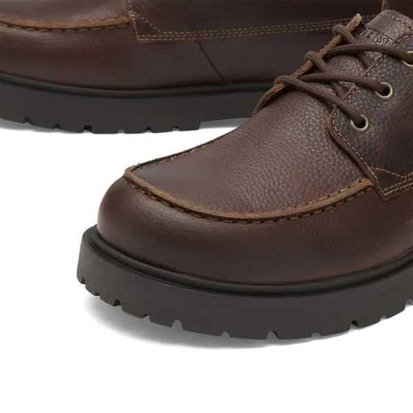 BIRKENSTOCK Highwood Moc Lace Low Shoes - Chocolate Leather