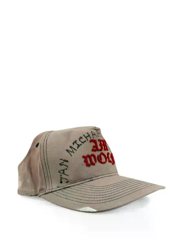 PALY Air Wolf Embroidered Snapback Cap - Neutrals