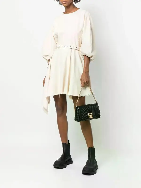 Givenchy Quilted Logo Plaque Shoulder Bag