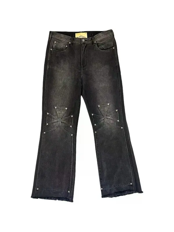 SEKRIT Chopper Panelled Jeans