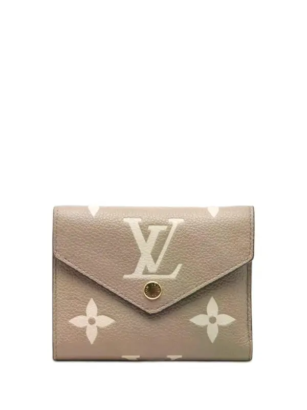 LOUIS VUITTON 2021-2026 Monogram Empreinte Giant Victorine Wallet Small Wallets - Neutrals