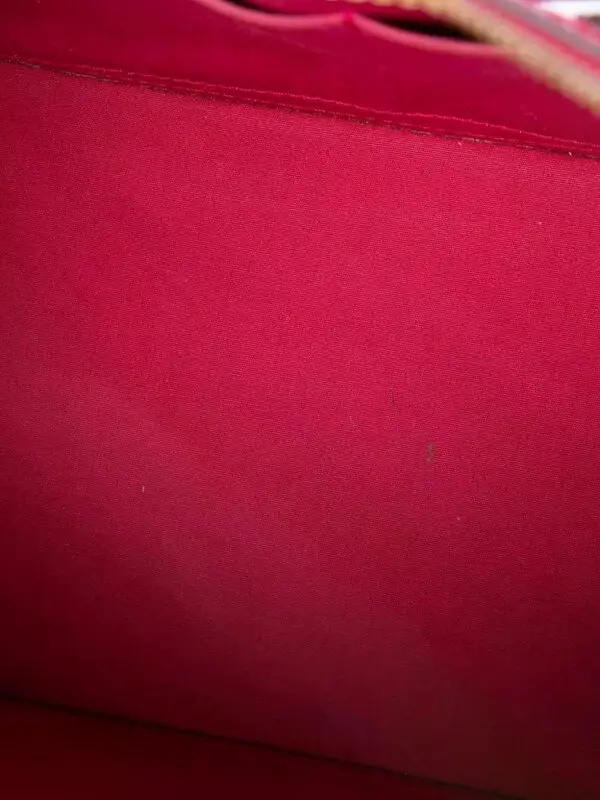 LOUIS VUITTON Monogram Vernis Alma Pm Handbag - Red
