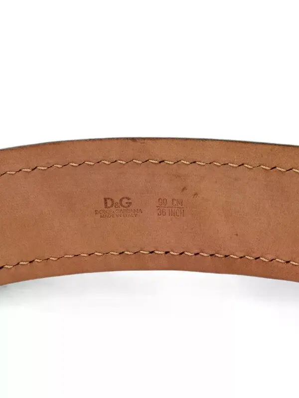 Dolce & Gabbana Leather Belt