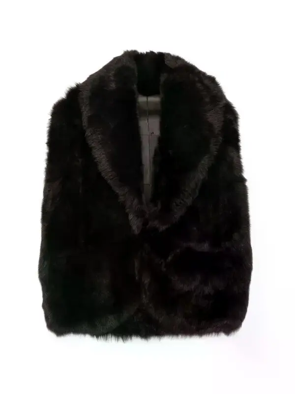 BLANCHA Shearling Sleeveless Jacket