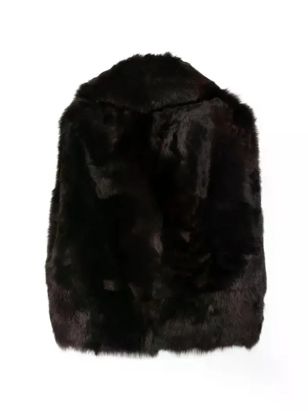 BLANCHA Shearling Sleeveless Jacket