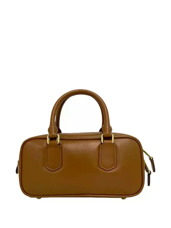 Miu Miu Calf Arcadie Tote Satchel - Brown