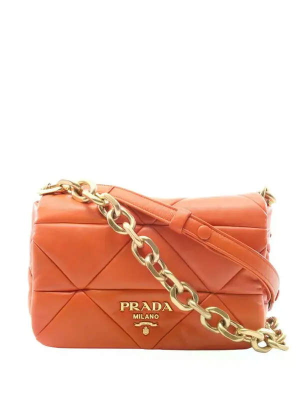 Prada Quilted Nappa Satchel