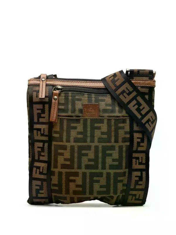 Fendi Zucca Canvas Crossbody Bag