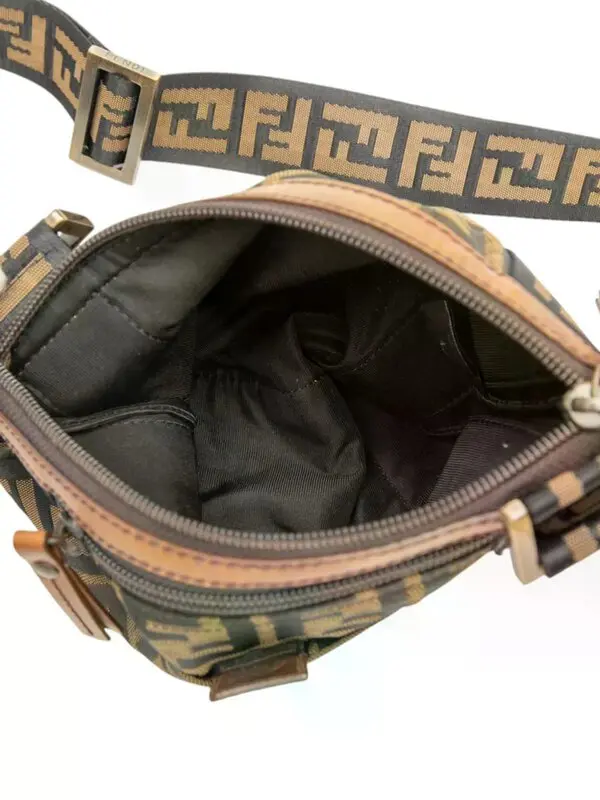 Fendi Zucca Canvas Crossbody Bag