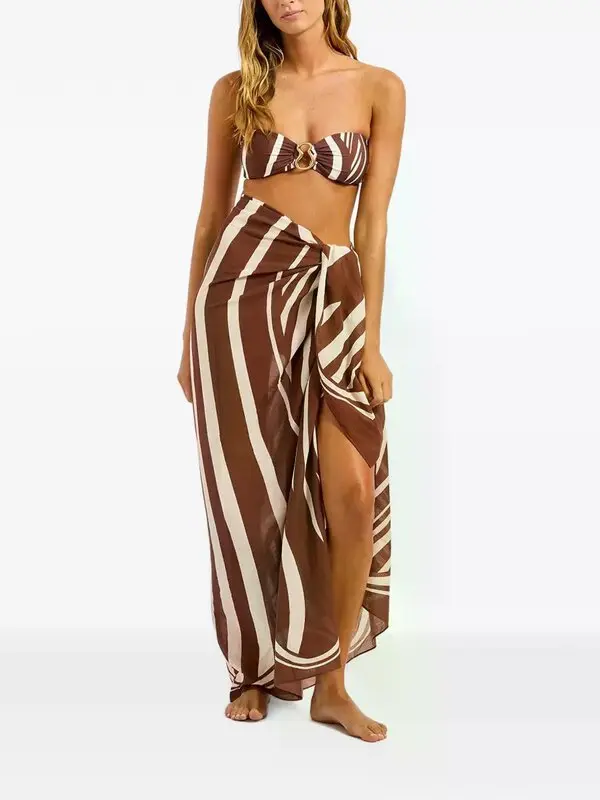 Seafolly Coastline Striped Sarong