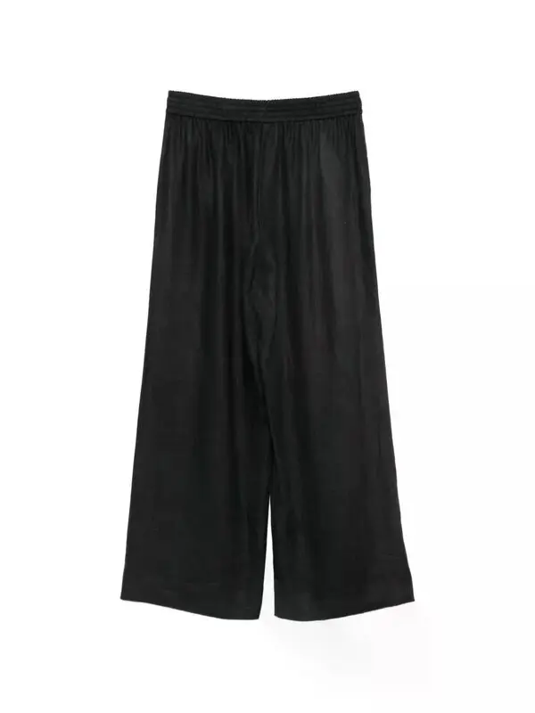 CLIPS Linen Trousers With Elasticated Waist