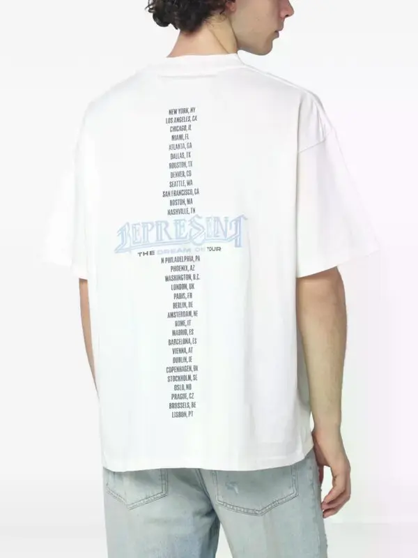 REPRESENT Golden Tour Graphic-print T-shirt