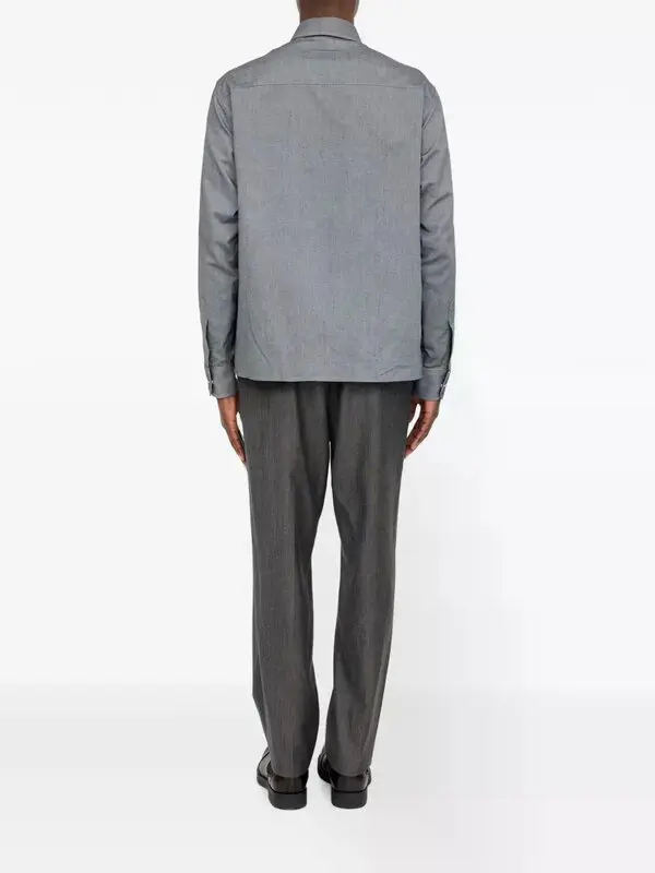 MAISON MARGIELA Zip-fastening Numeric Signature Shirt