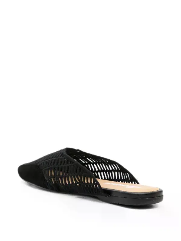 Patrizia Pepe Raffia Woven Mules