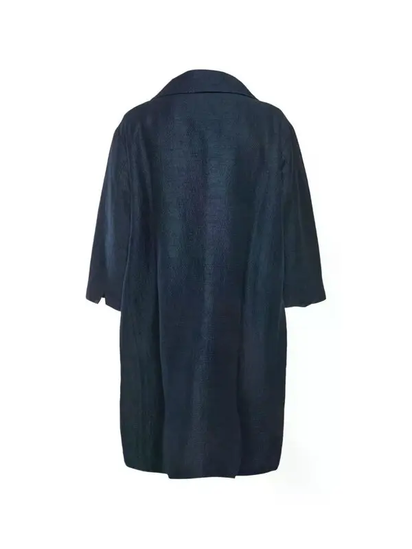 Max Mara Textured Three-quarter Sleeve Coat