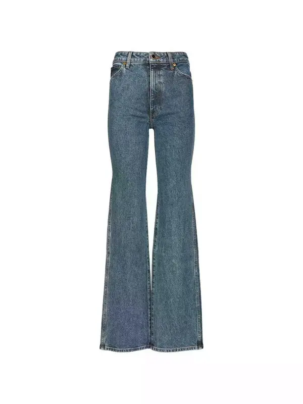 Khaite Danielle Flared-leg Jeans