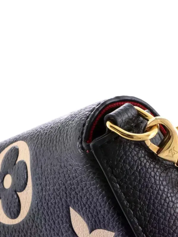 LOUIS VUITTON Felicie Pochette Bicolor Monogram Empreinte Giant Crossbody Bag