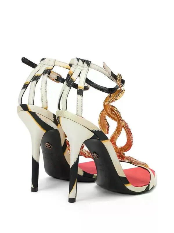 Roberto Cavalli Embellished Stiletto Sandals