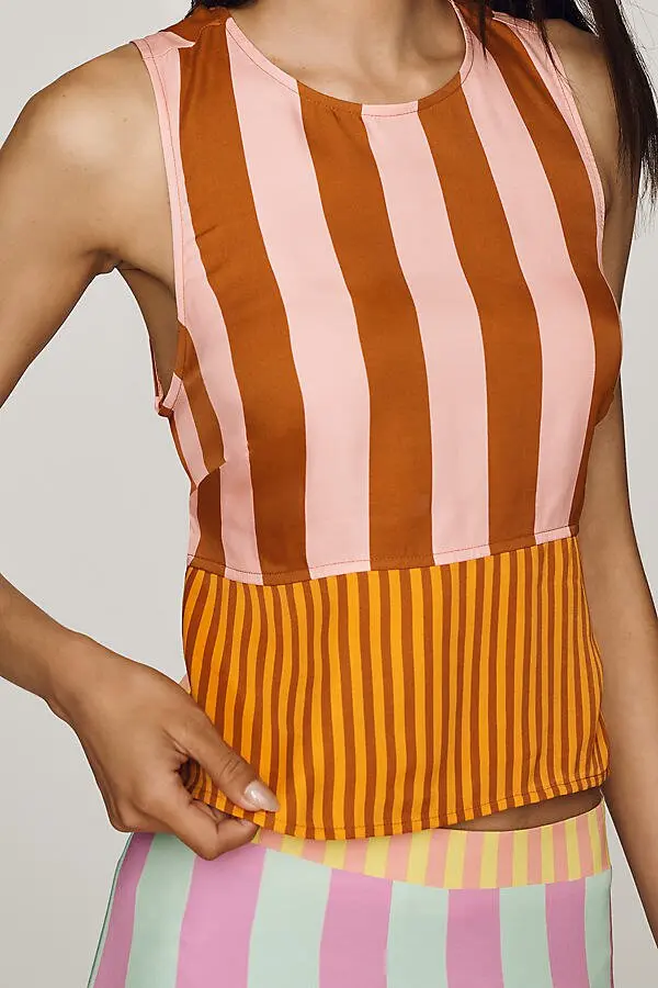 Farm Rio X Open-back Tank Top