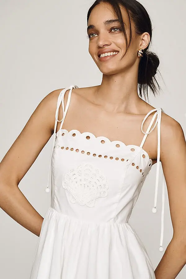 English Factory Seashell Eyelet Dress
