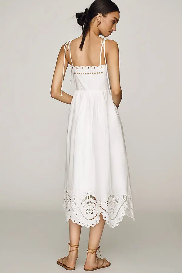English Factory Seashell Eyelet Dress