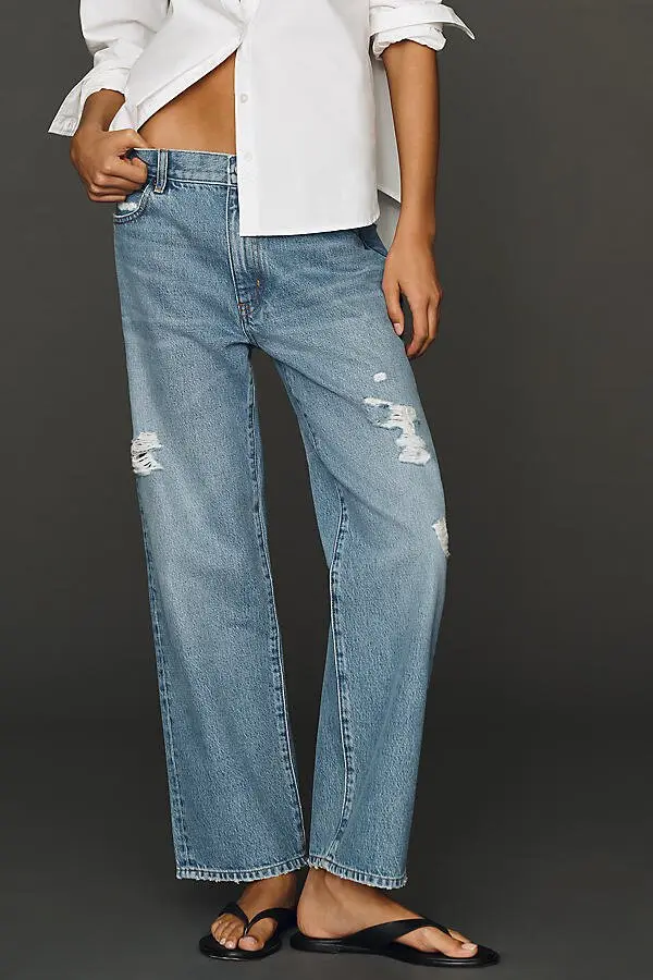 FRAME Hang Mid-rise Relaxed Jeans