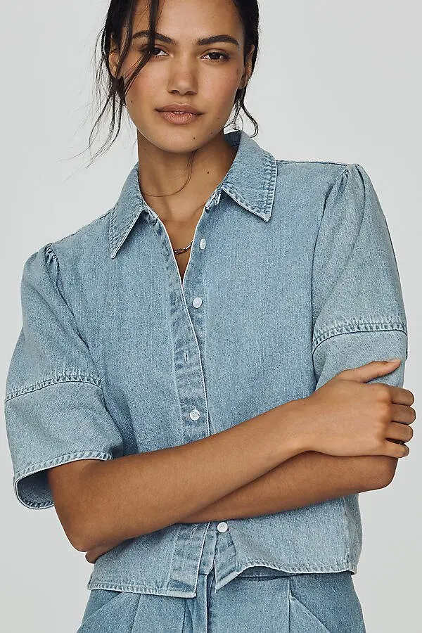 BISHOP + YOUNG Sat Tropez Denim Top