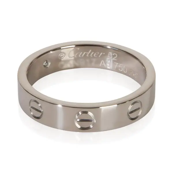 Cartier White Gold Diamond Love Ring