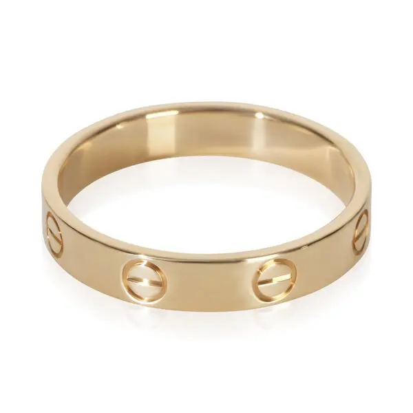 Cartier Yellow Gold Small Model Love Ring