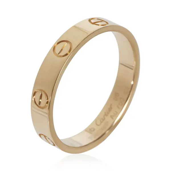 Cartier Yellow Gold Small Model Love Ring