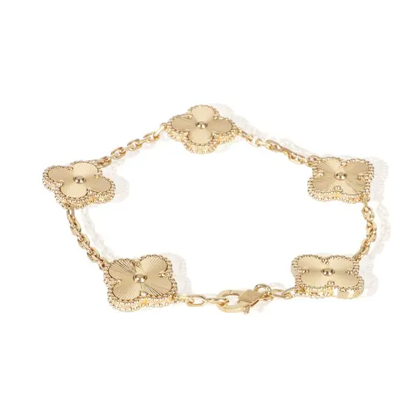 Van Cleef & Arpels Yellow Gold Vintage Bracelet - Yellow_gold
