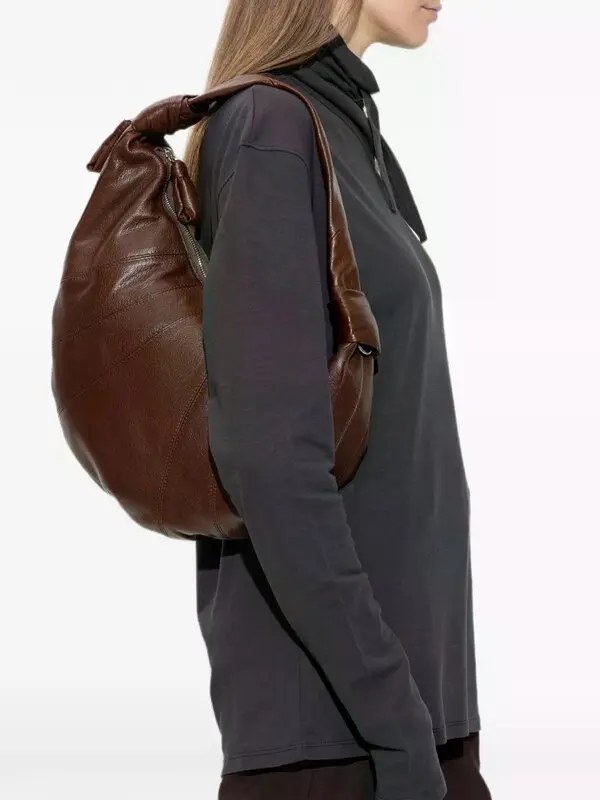 LEMAIRE Fortune Croissant Shoulder Bag - Brown