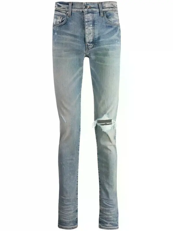 Amiri Distressed Skinny Jeans
