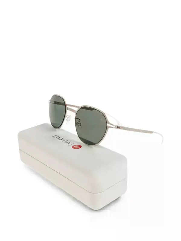 Mykita Geometric Frame Sunglasses - Silver