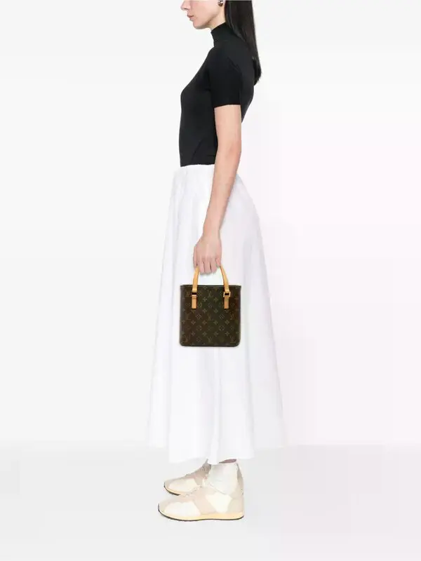 LOUIS VUITTON Monogram Vavin Pm Handbag - Brown