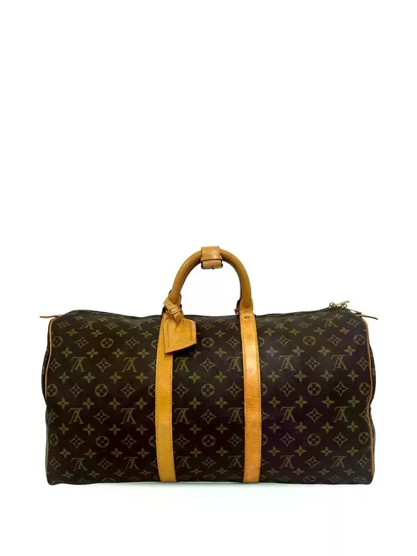 LOUIS VUITTON Keepall 55 Travel Bag - Brown