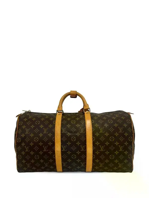 LOUIS VUITTON Keepall 55 Travel Bag - Brown