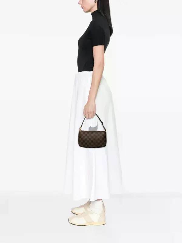 LOUIS VUITTON Damier Ebene Pochette Accessoires - Brown