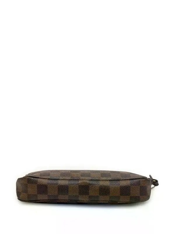 LOUIS VUITTON Damier Ebene Pochette Accessoires - Brown