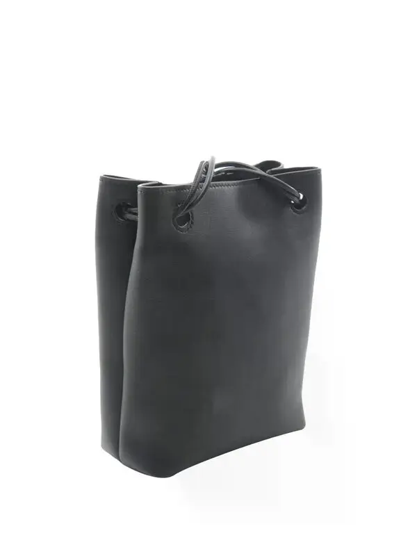 Loewe Smooth Calfskin Pebble Pouch Crossbody Bag - Black